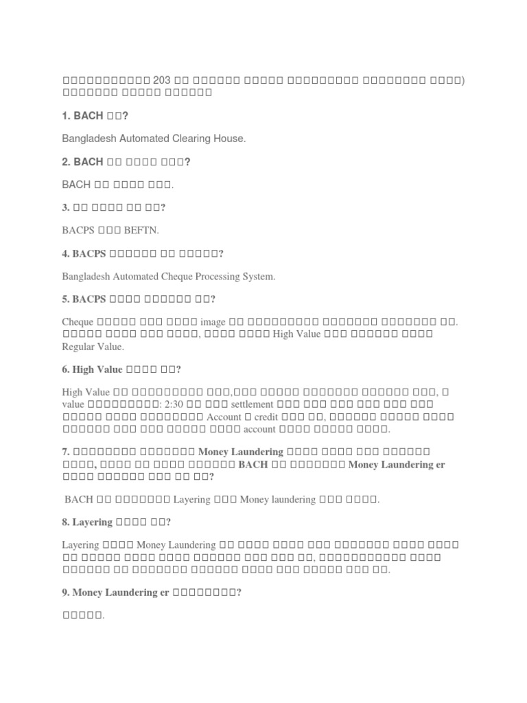 Banking Related General Questions & Answer | PDF | Finance & Money ...
