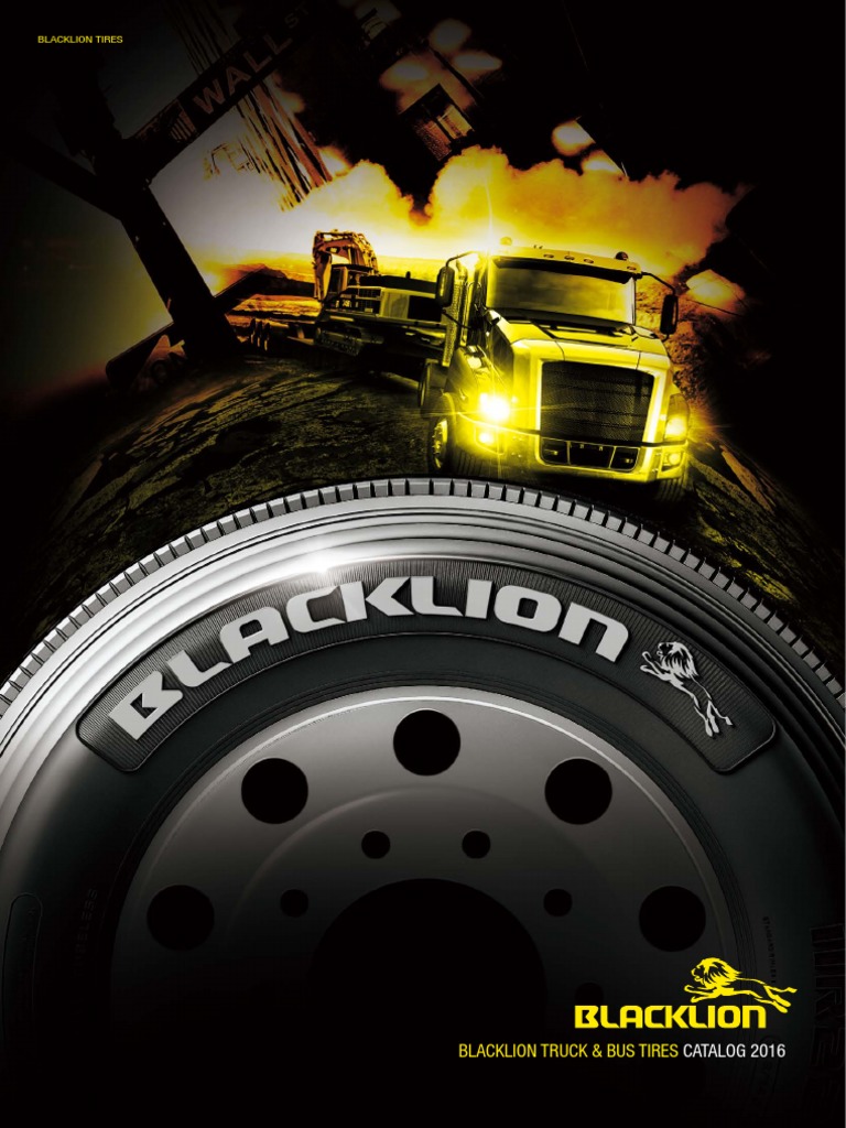 Blacklion Tires Truck and Bus Tires Catalog 2016 | PDF | Tire | Wheel