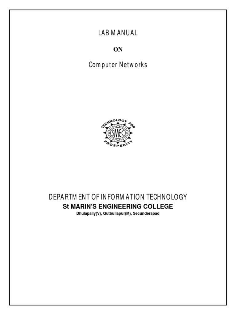 CN Lab Manual | PDF | Routing | Computer Networking