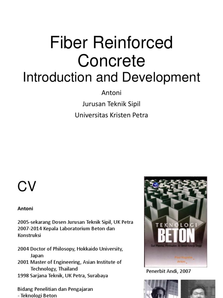 Fiber Reinforced Concrete Overview | PDF | Fibers | Structural Engineering