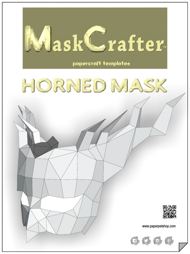 Horned Mask | PDF | Crafts | Media Technology