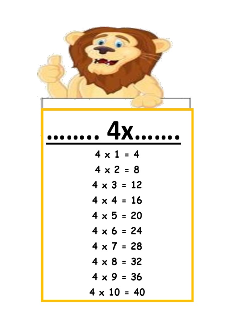 Timetable 4x Lion | PDF