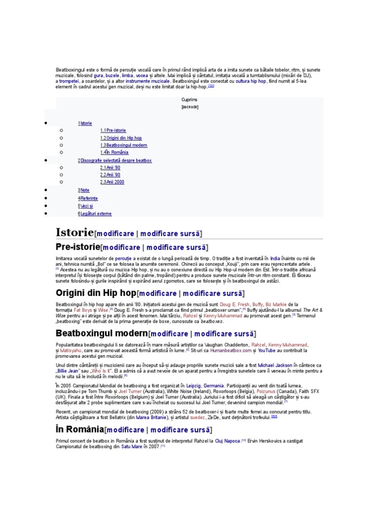 Beatboxing Ul | PDF | Popular Music | Hip Hop