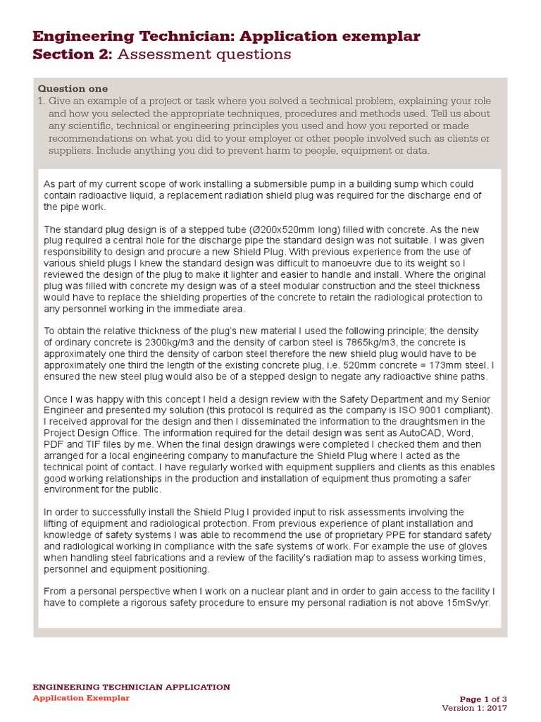 Engtech Application Exemplar 2017 | PDF | Radiation Protection | Auto Cad