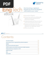 Comparison Table For Engtech Ieng and Ceng Standards With Examples of ...