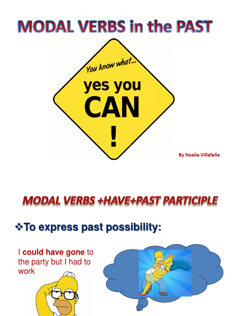 Past Modal Verbs Explained | PDF | Self-Improvement