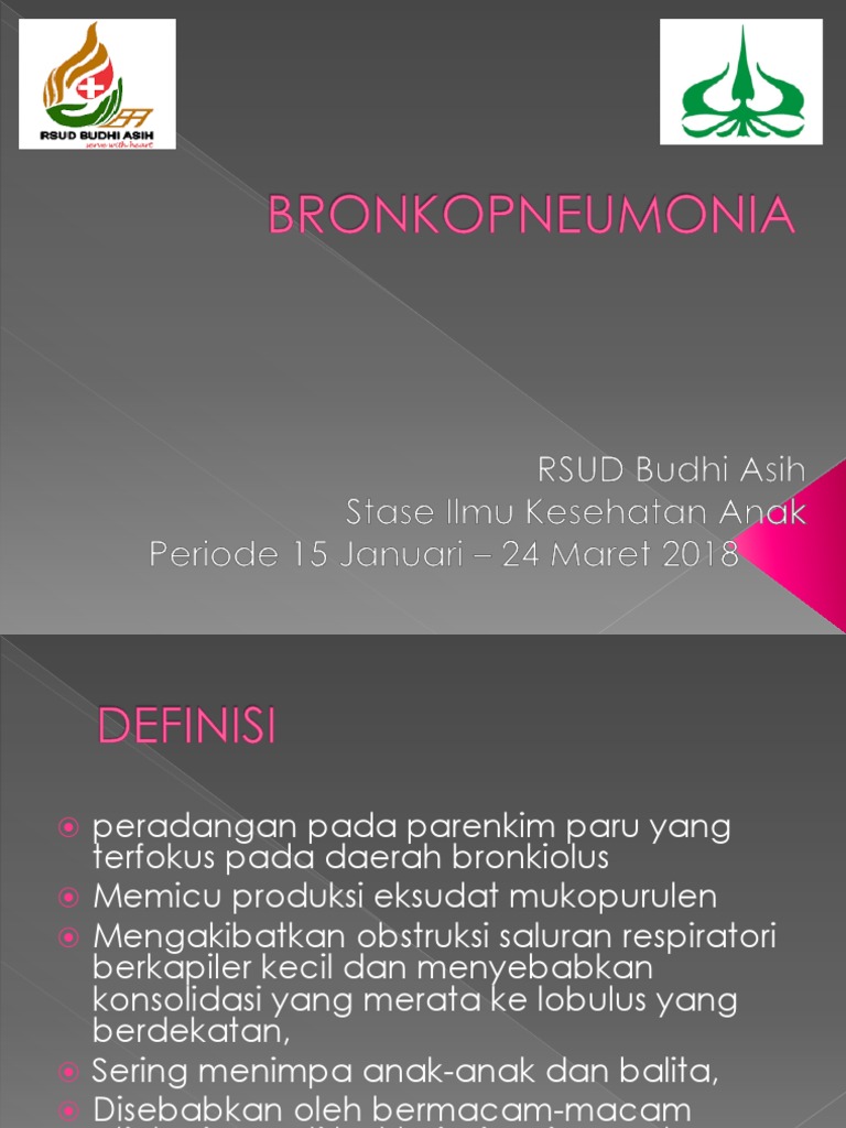 Bronko Pneumonia | PDF
