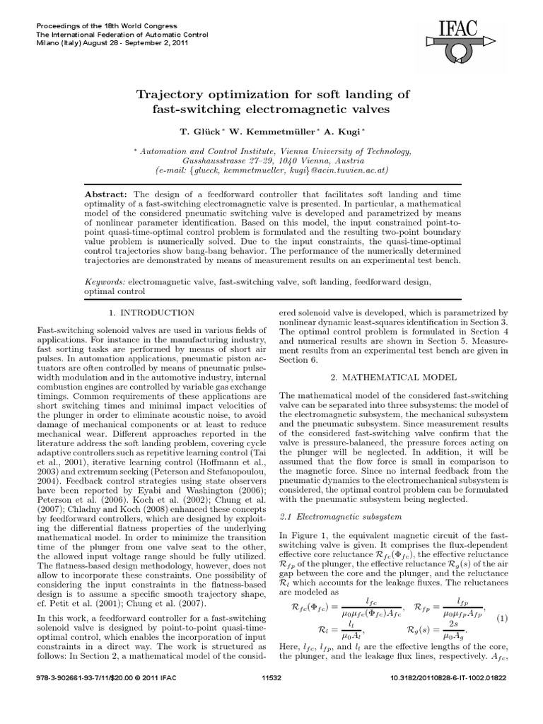 GluckKK PDF | PDF | Optimal Control | Mathematical Optimization
