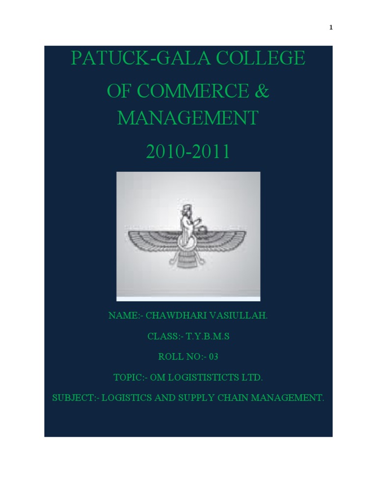 Patuck-Gala College of Commerce & Management 2010-2011 | PDF ...