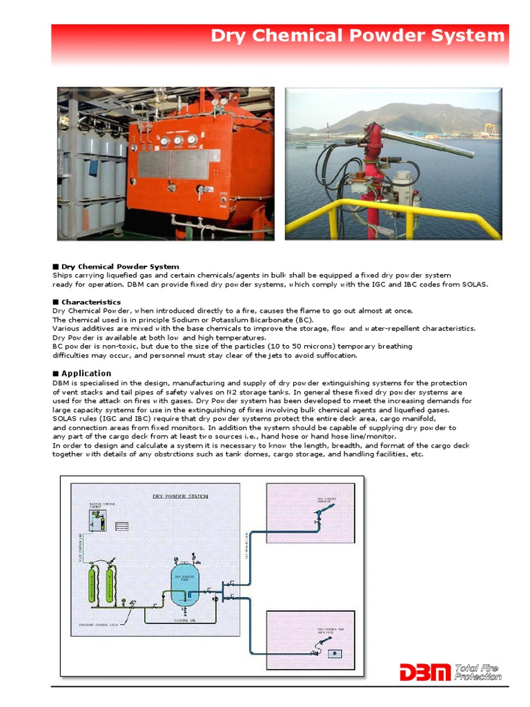 Dry Chemical Powder | PDF