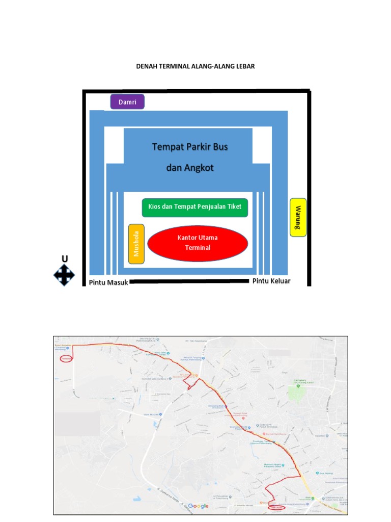 Denah Terminal Alang | PDF
