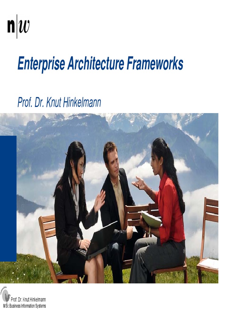 EA 2 EA Frameworks | PDF | Enterprise Architecture | Conceptual Model