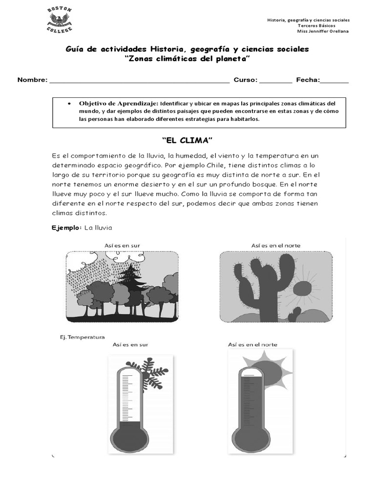 Guía Zonas Climaticas 1 | PDF