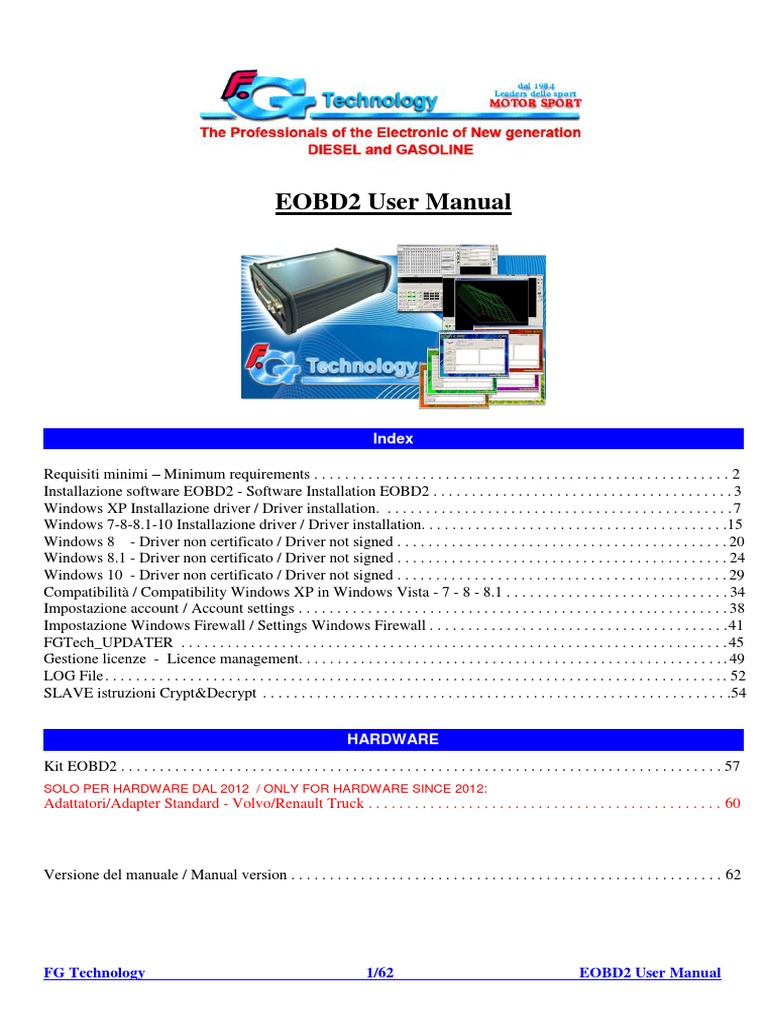 EOBD2 Software Installation Guide | PDF | Windows 10 | Microsoft Windows
