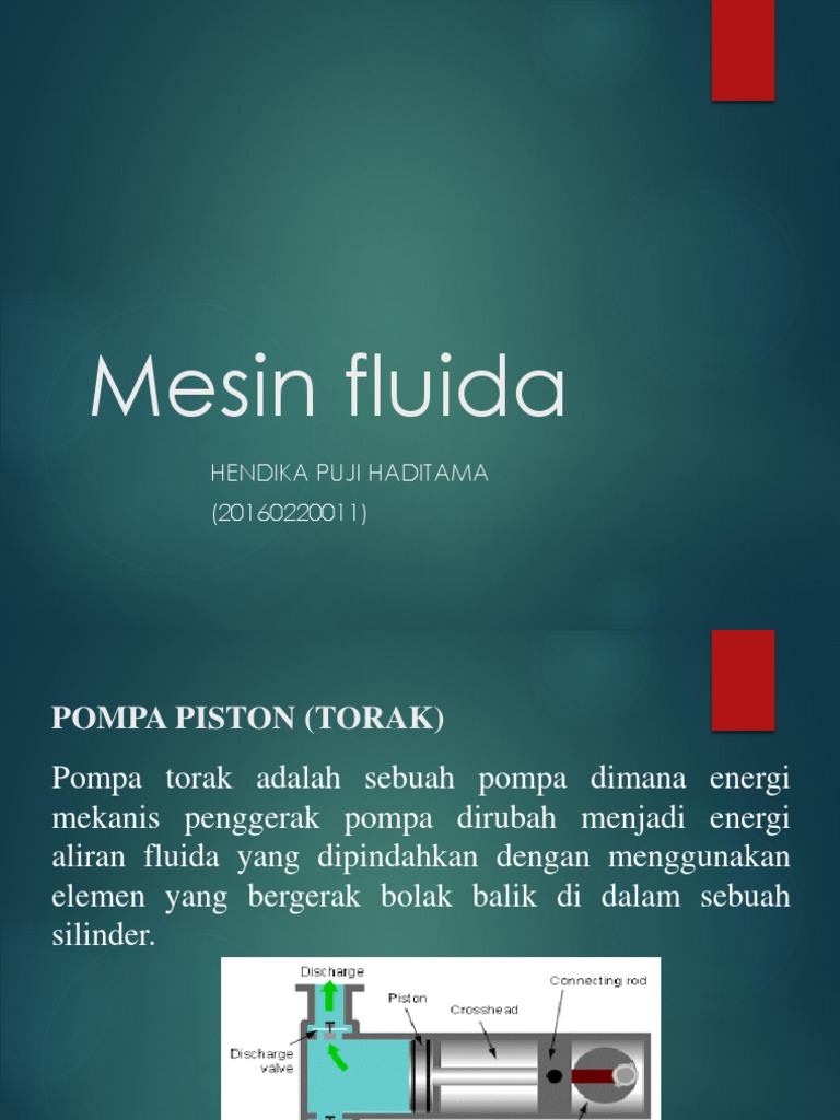 Mesin Fluida | PDF