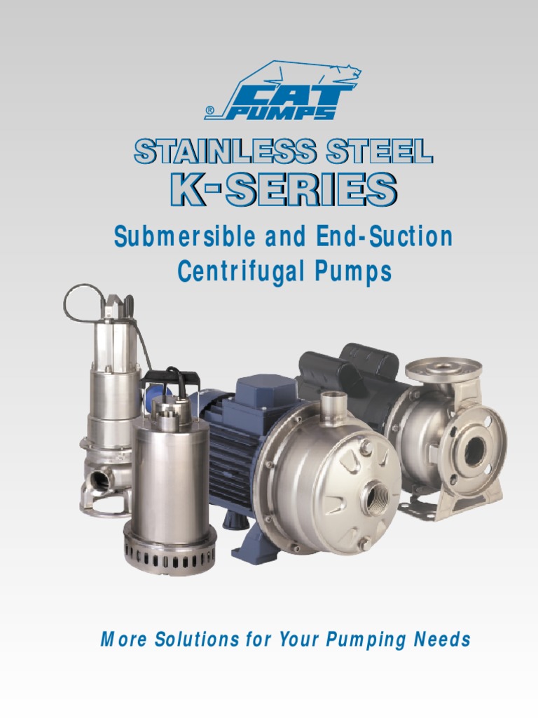 Stainless Steel Pump Solutions Overview | PDF | Pump | Sewage Treatment