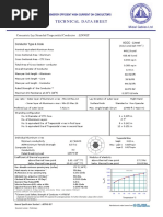 ACSR Conductor Data Sheets | PDF | Wire | Electrical Wiring
