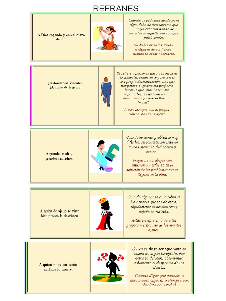 10 REFRANES ILUSTRADOS.pdf
