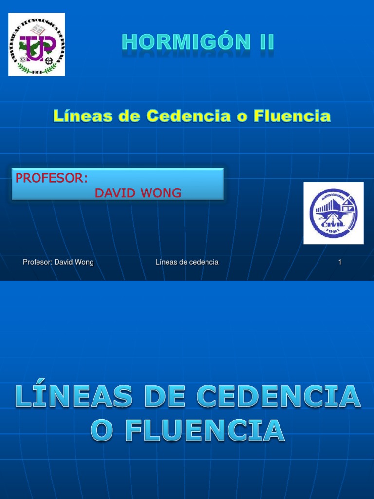 Lineas de Fluencia o Cedencia PPT