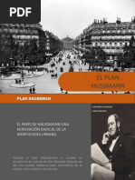 Transformación de París: El Plan Haussmann | PDF