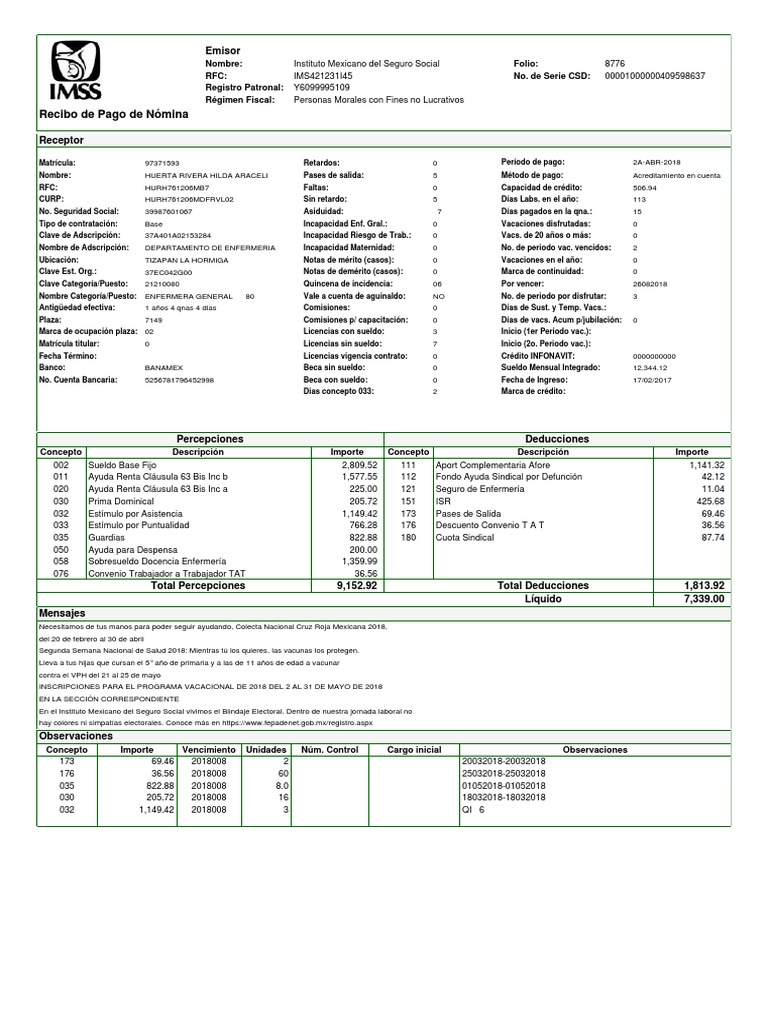 IMSS | PDF