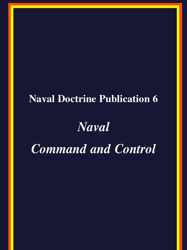 Naval Command and Control Principles | PDF