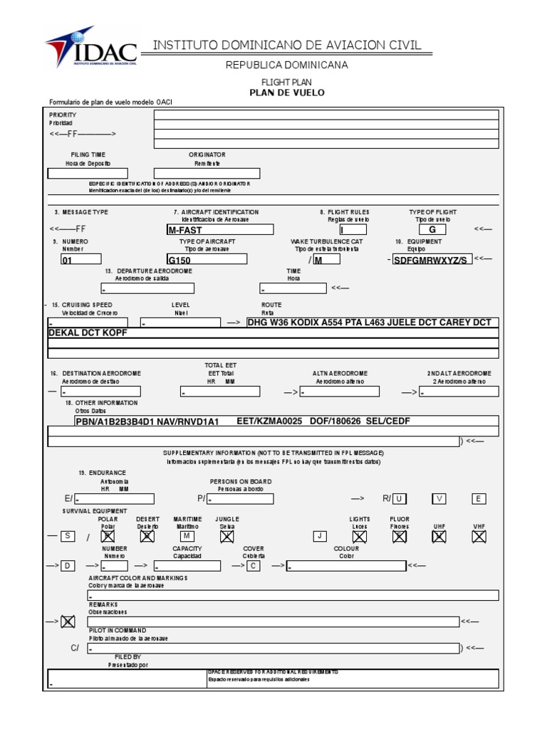 Idac FPL Template 6.23 PDF | PDF