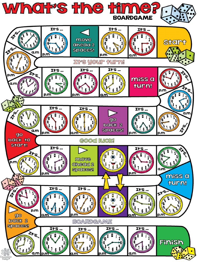 What Time Is It Board Game | PDF