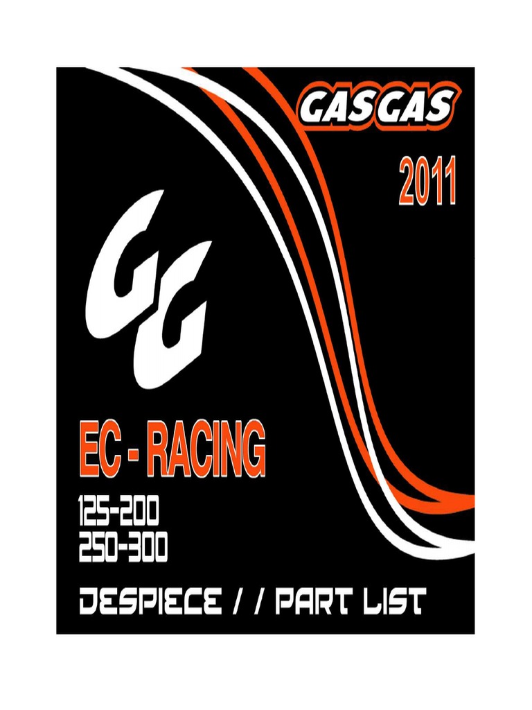 Despiece Ec Racing 20113 | PDF | Vehicle Parts | Mechanical Engineering