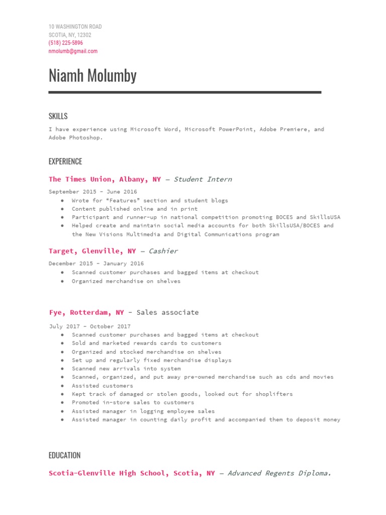 Updated Resume-2 | PDF