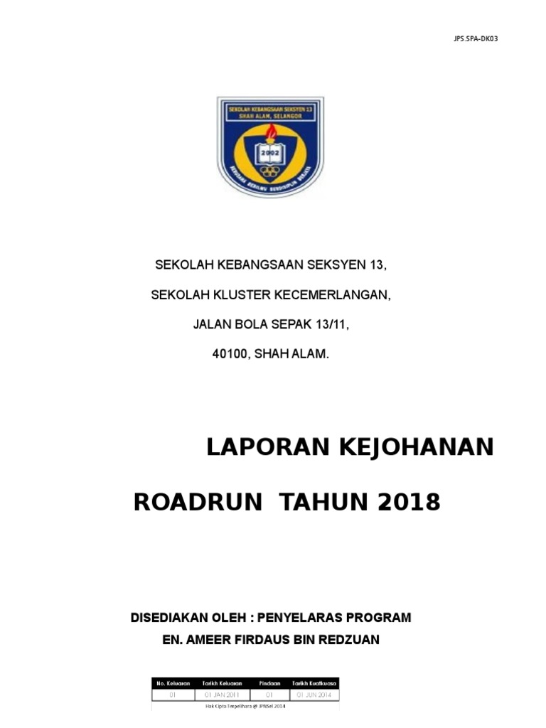LAPORAN RoadRun | PDF