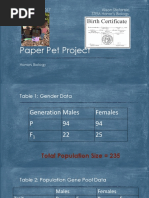 Monster Genetics Lab 1 | PDF | Dominance (Genetics) | Genotype