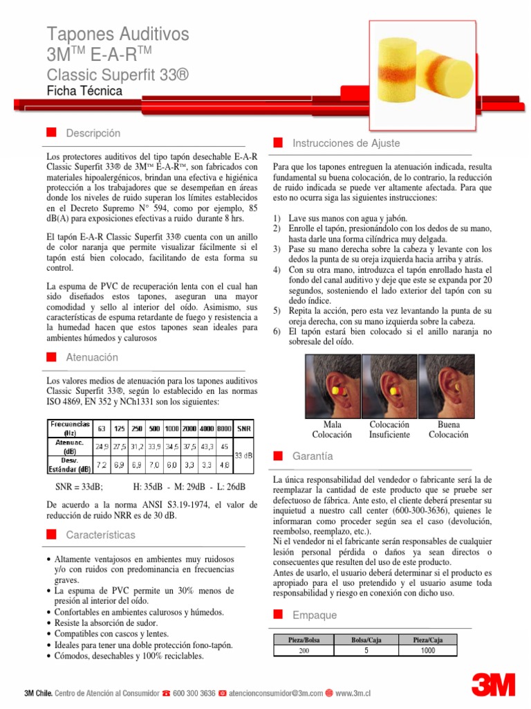 Classic Superfit EAR | PDF | Noise | Nature