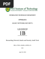 Researching Network Attacks and Security Audit Tools | PDF | Ip Address | Router (Computing)