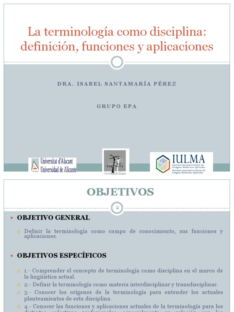 Definición de Terminología y Aplicaciones | PDF | Sangre | Lingüística