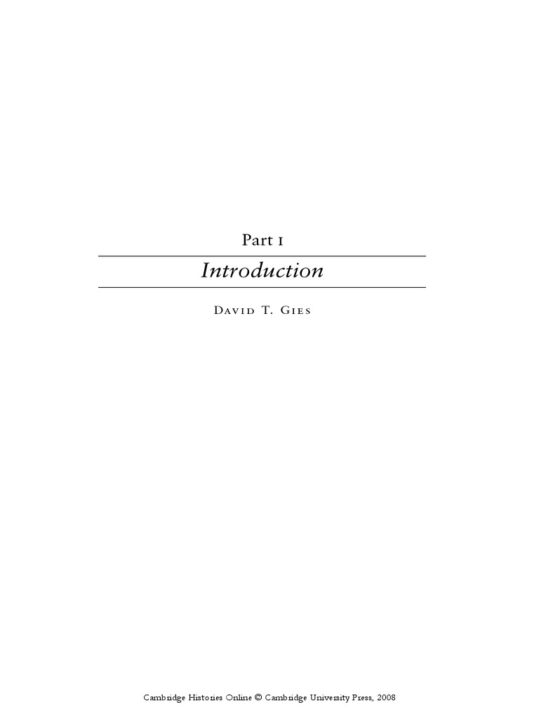 Part 1, Introduction | PDF | Spain | Narrative