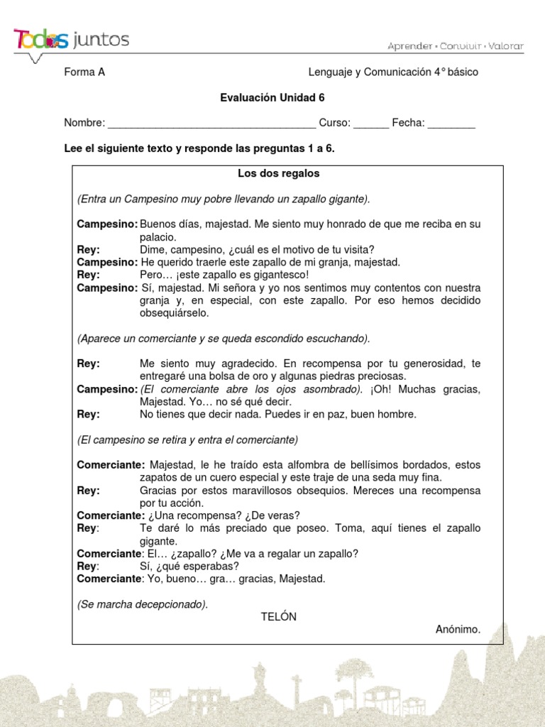 Prueba 6 | PDF | Naturaleza | Ocio
