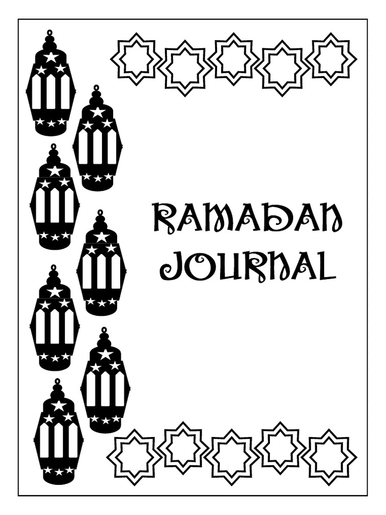 Ramadan Journal | PDF | Ramadan | Semitic Words And Phrases