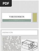 Clasificación de Vertederos Hidráulicos | PDF | Descarga (hidrología ...
