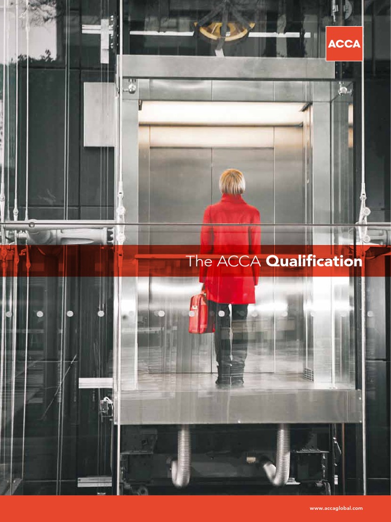The ACCA Qualification Brochure PDF | PDF | Academic Degree | Accounting