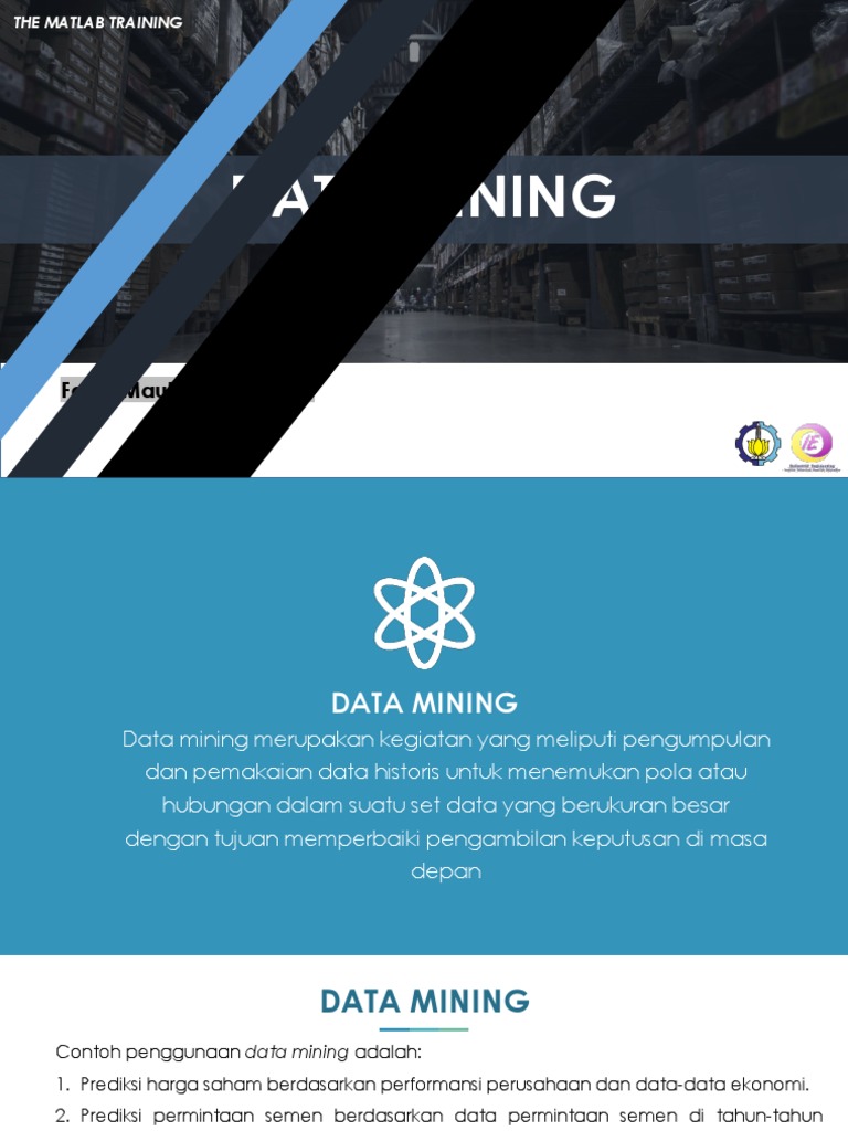 Matlab Data Mining | PDF