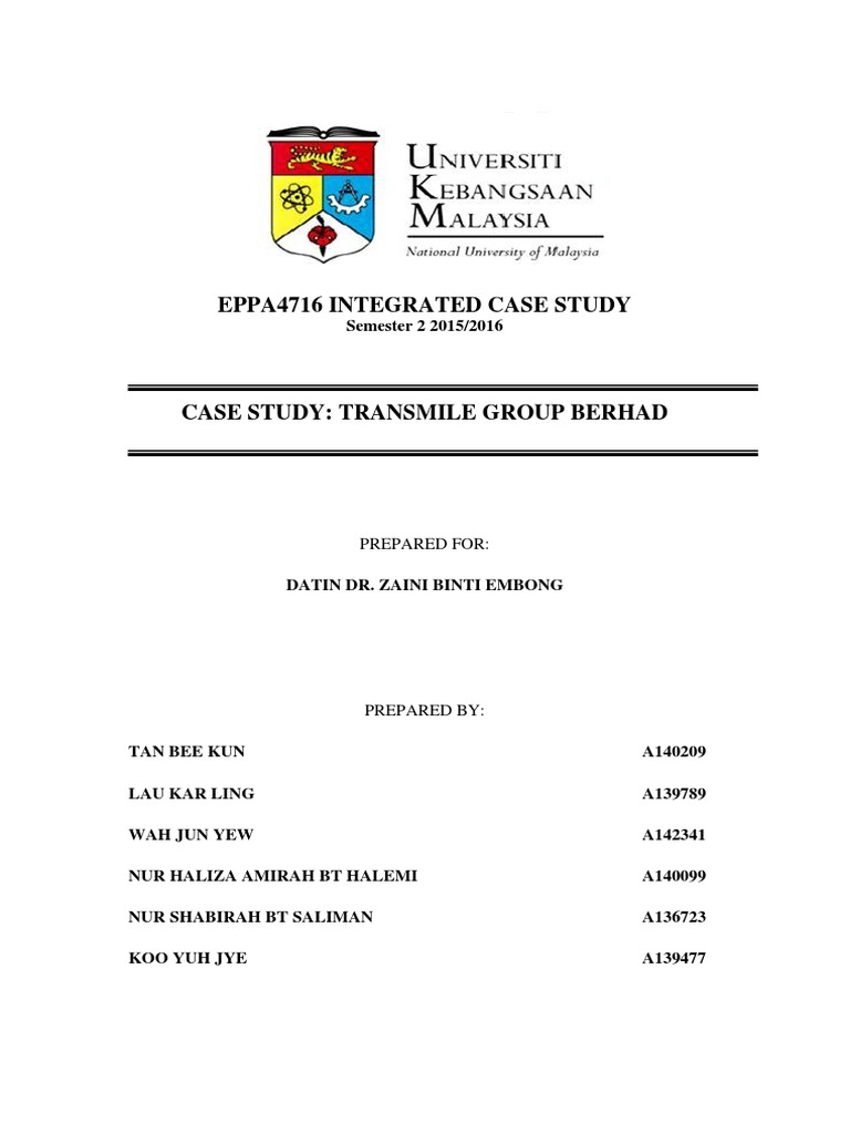 Transmile Group Berhad Accounting Scandal | PDF | Internal Audit | Audit