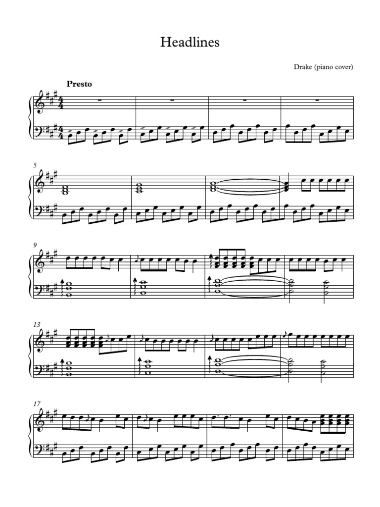 Drake - Headlines PDF | PDF