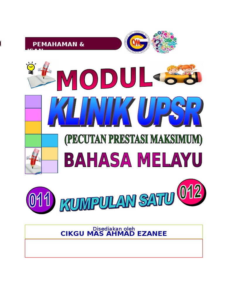 Bahan Klinik UPSR BM 011 & 012 | PDF