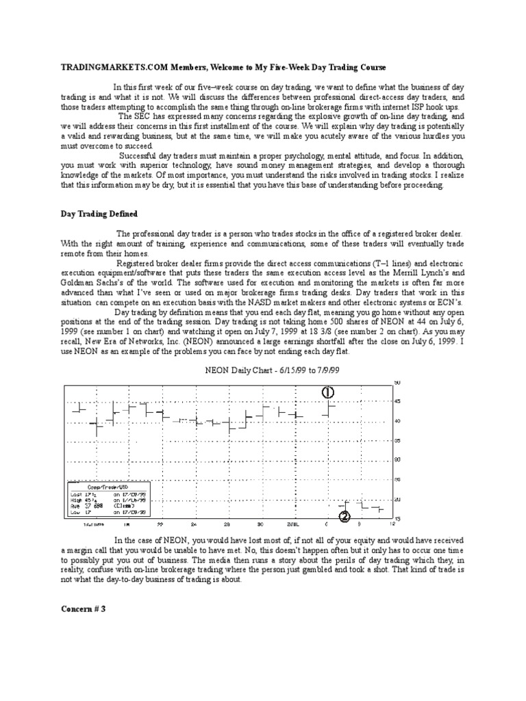 Day Trading Fundamentals: Managing Risk and Maximizing Profits Through ...