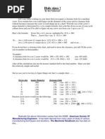 Metric Clearance Hole Size Chart | PDF | Engineering Tolerance | Screw
