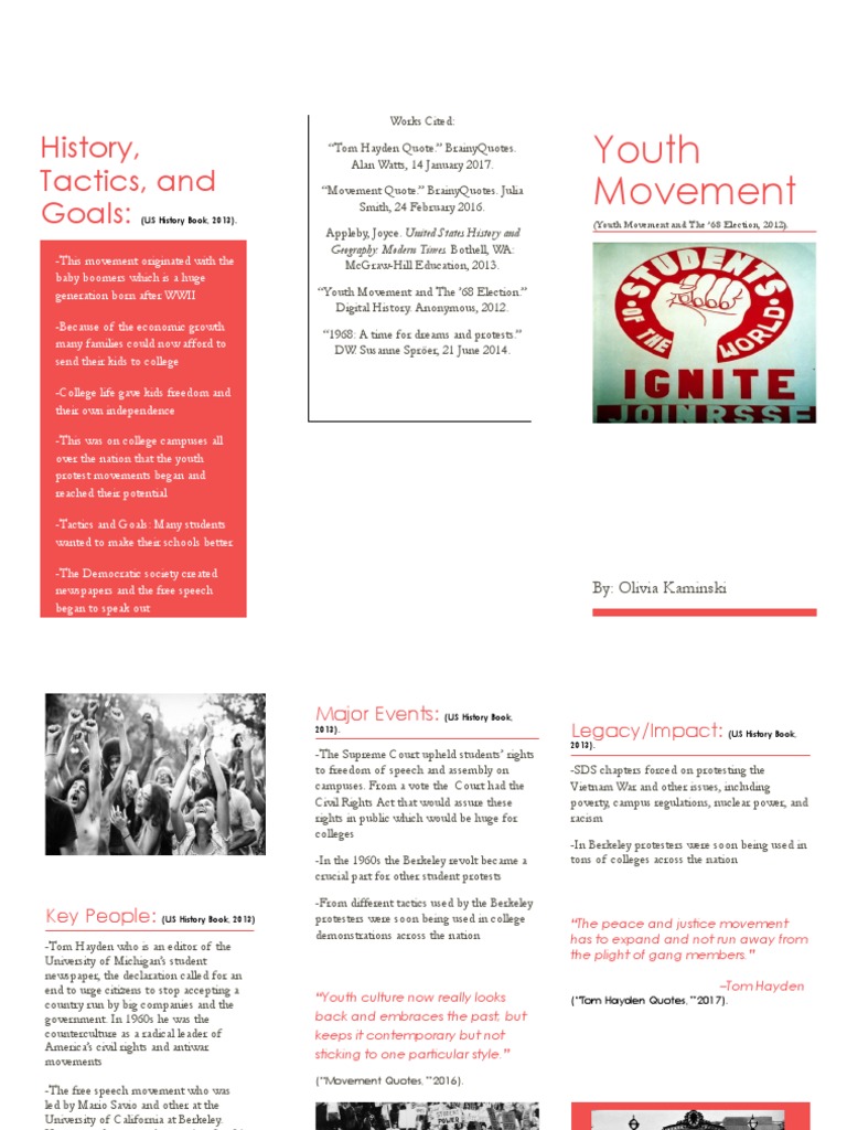 History Brochure | Download Free PDF | Activism | Social Movements