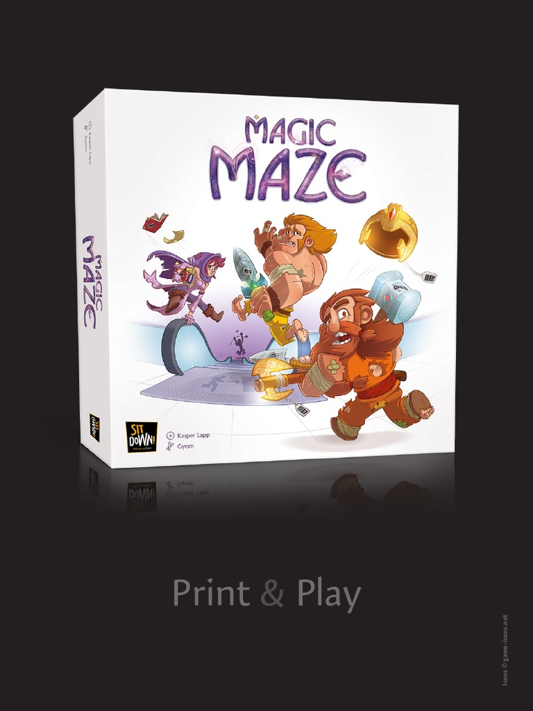 Magic Maze Print & Play Guide | PDF