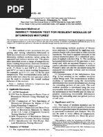 AASHTO TP31 - Resilient Modulus of Bituminous Mixtures by Indirect ...