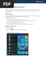 Windows 10 - Getting Started With Windows 10 | PDF | Windows 10 ...